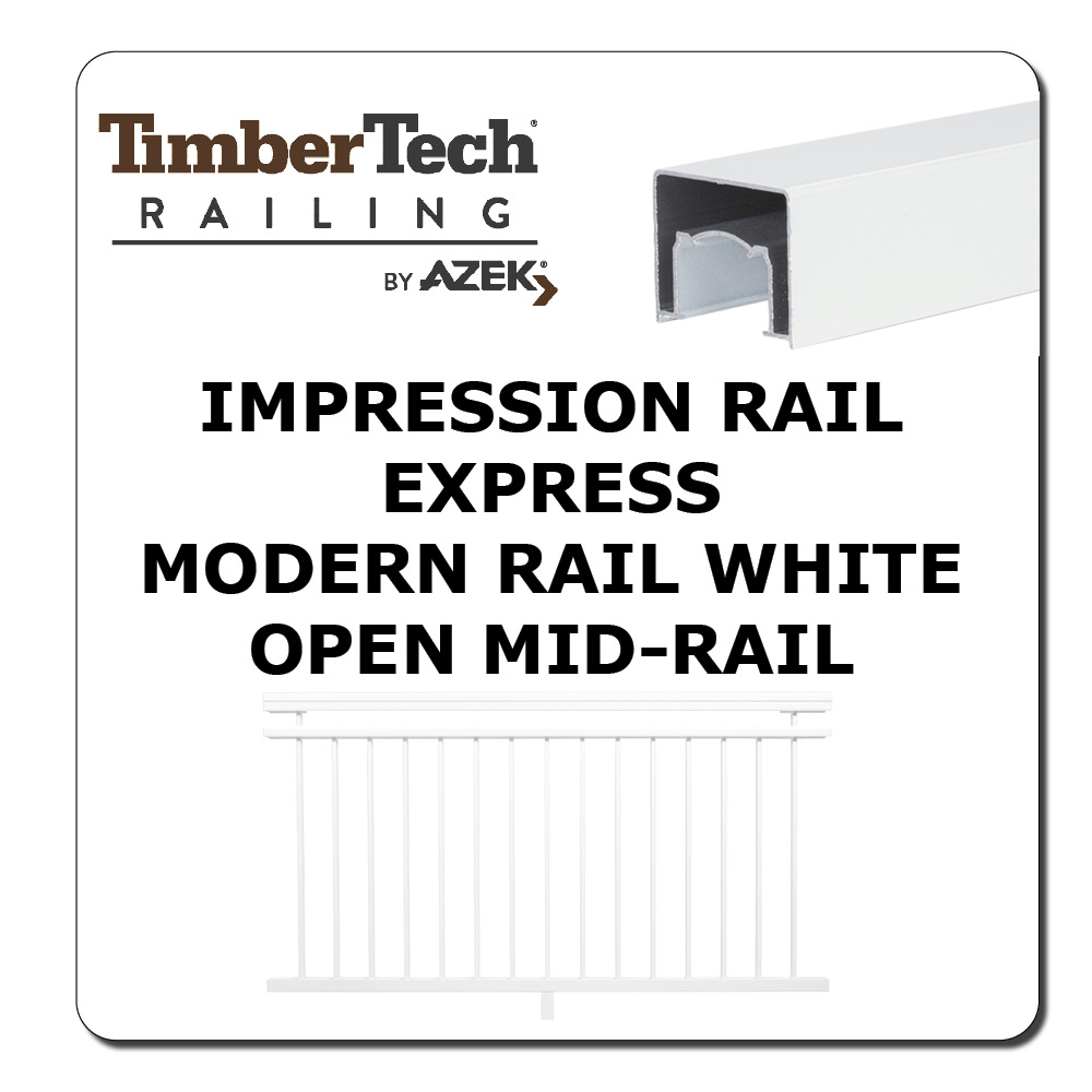 Wausau Supply | TimberTech Railing Impression Rail Express